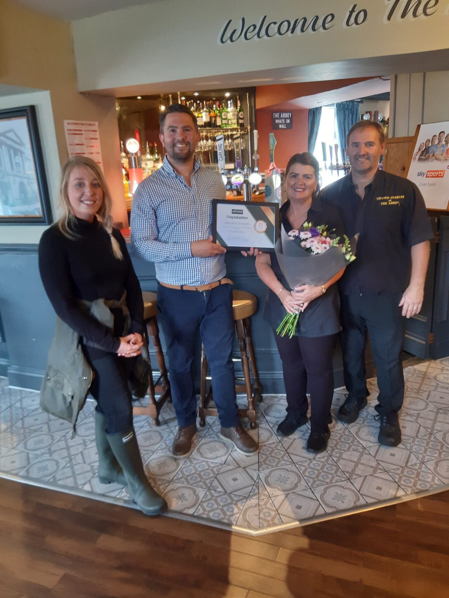 Local MP visits two community pubs in Accrington - Admiral Taverns