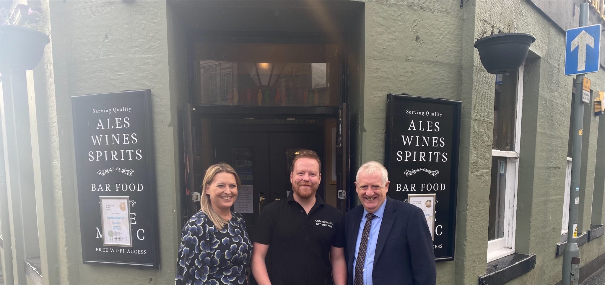 Local MP visits community pub in Dunfermline - Admiral Taverns
