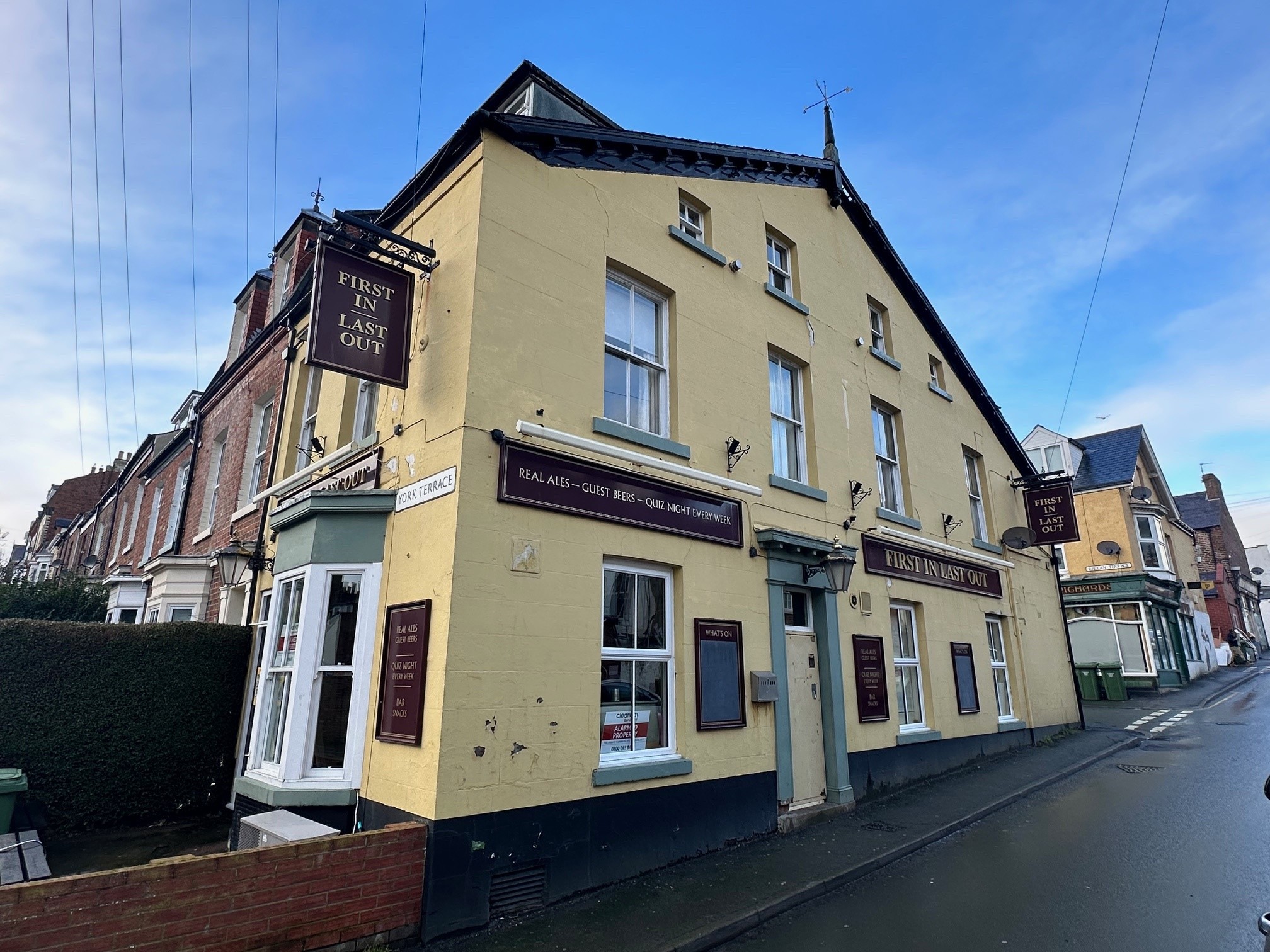First In Last Out, Whitby - Admiral Taverns